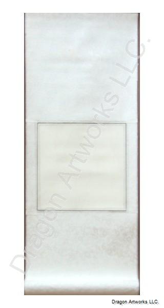 Small White Chinese Blank Paper Scroll
